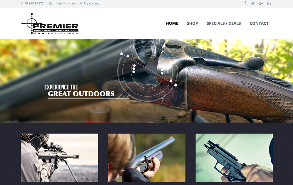 Premier Firearms Company Portfolio by Skillful Antics