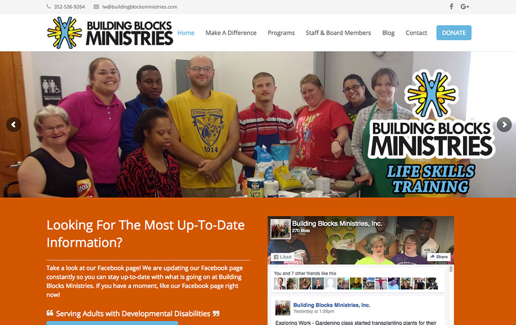 Building Blocks Ministries Portfolio by Skillful Antics