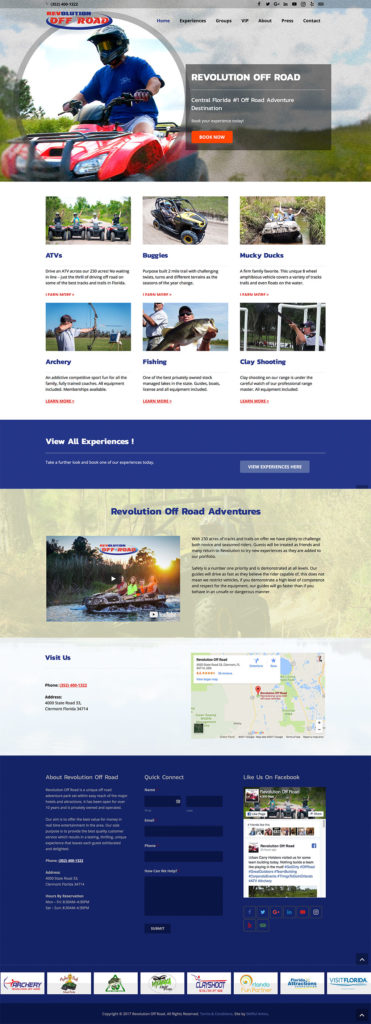 The Revolution Off Road Portfolio by Skillful Antics