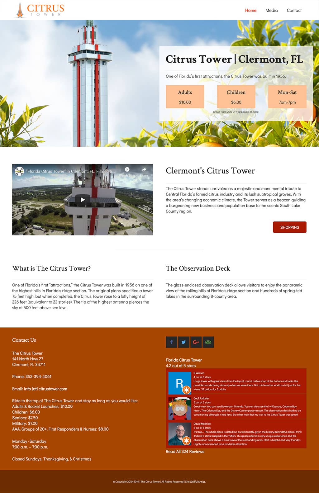 The Citrus Tower portfolio by Skillful Antics